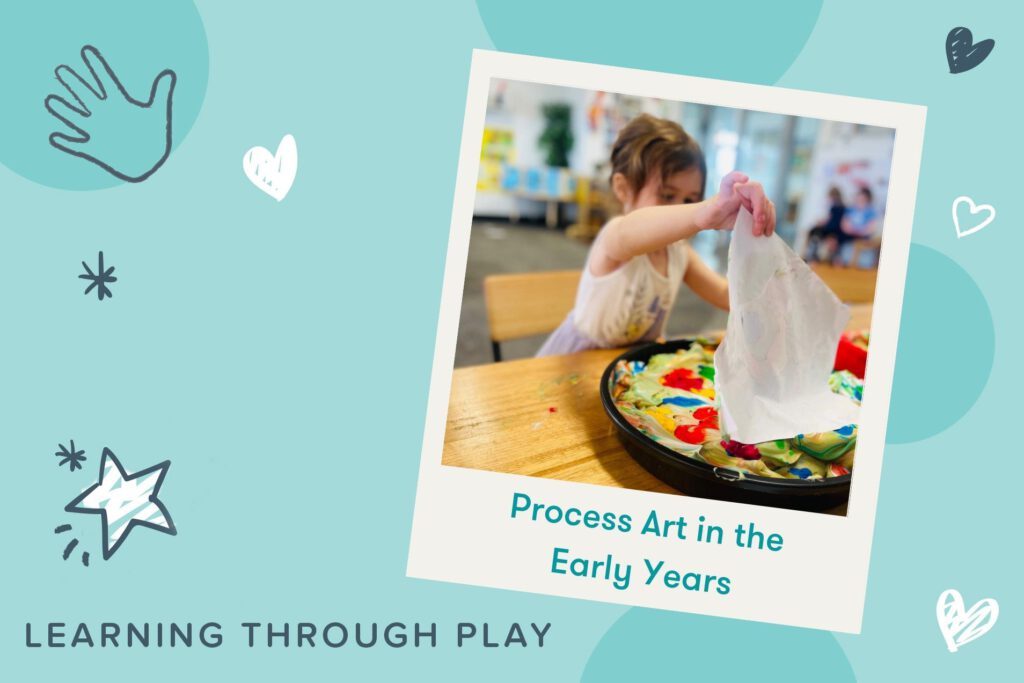 Learning Through Play: Process Art - Green Leaves Early Learning